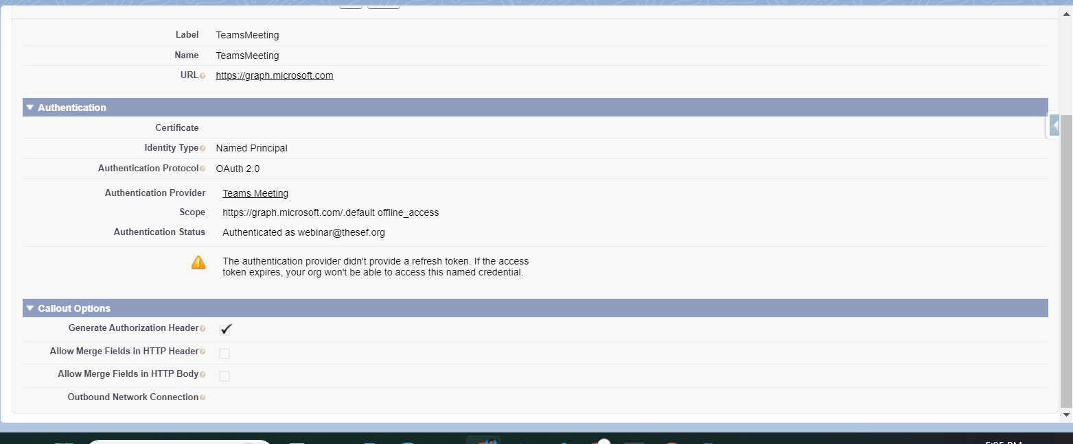 How To Get Microsoft Graph Refresh Token Using Named Credentials From Salesforce Microsoft Qanda