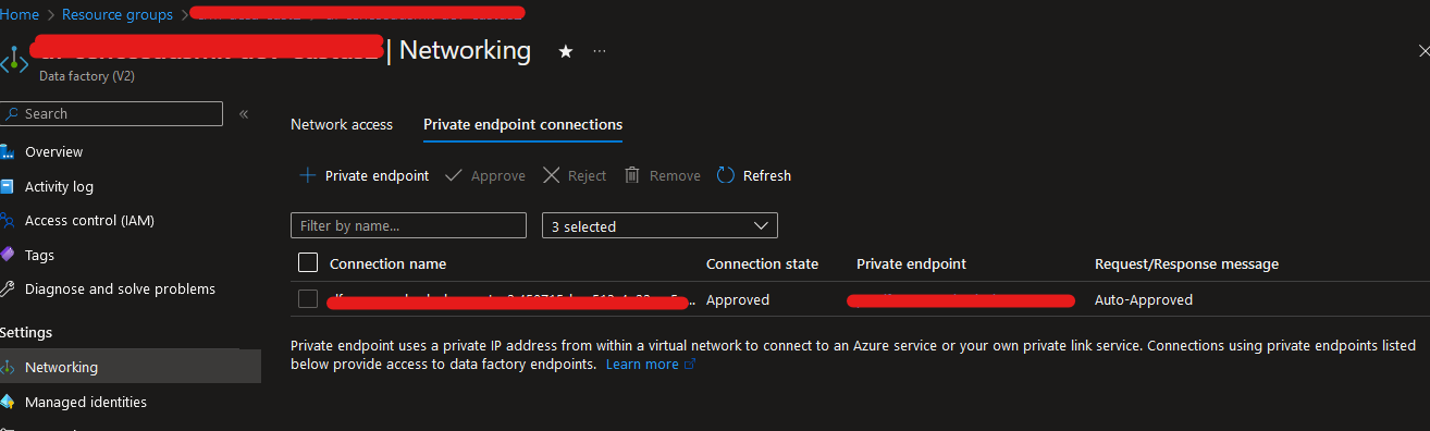 Data Factory Trigger on Storage Account not allowing public access - Microsoft Q&A