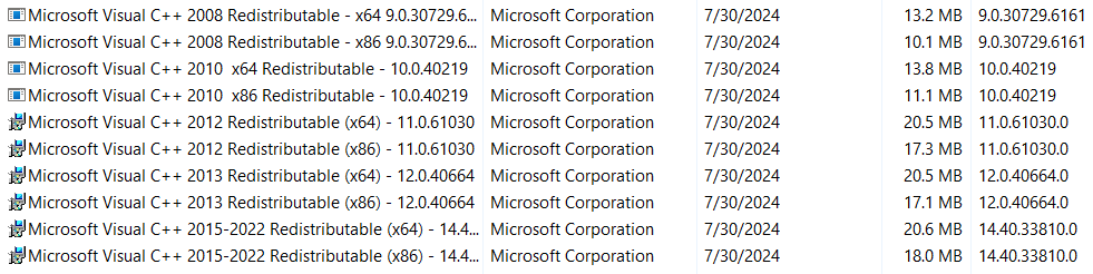 i downloaded msi afterburner and it is showing me a side by side cofig error - Microsoft Q&A