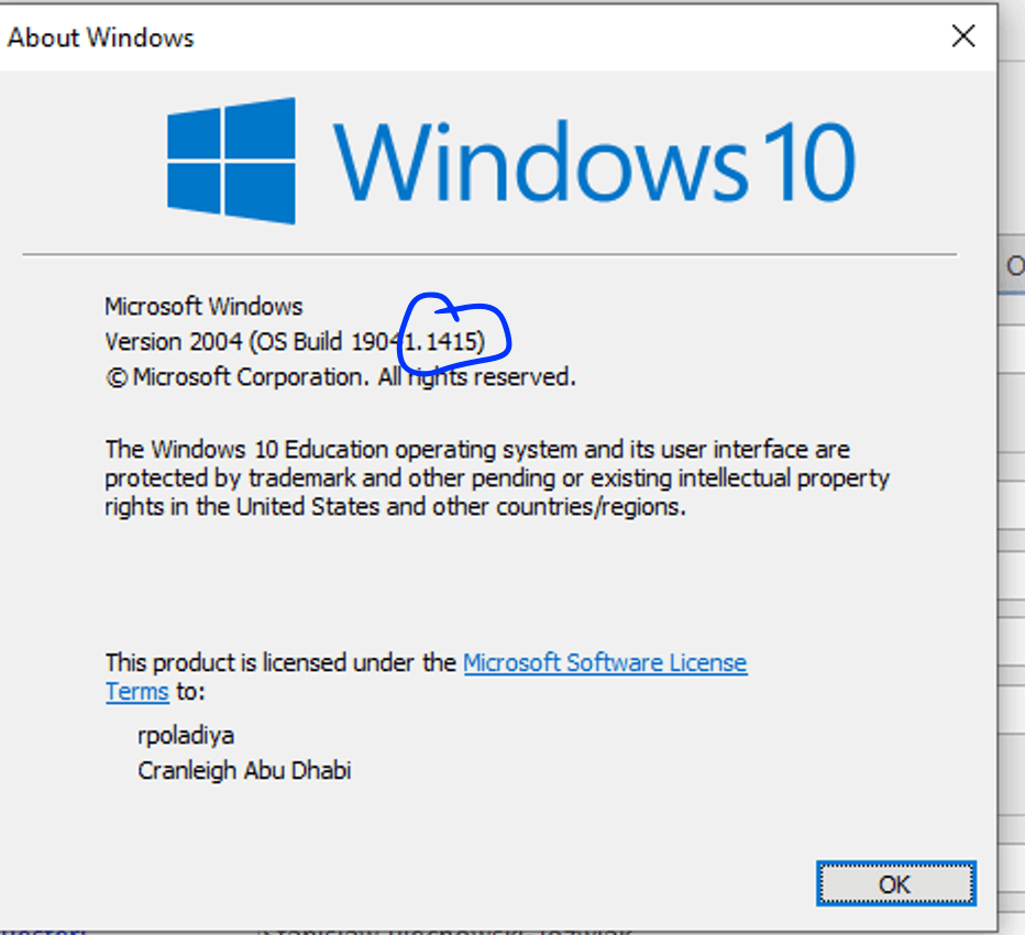 How to find build number from all laptops in organization - Microsoft Q&A