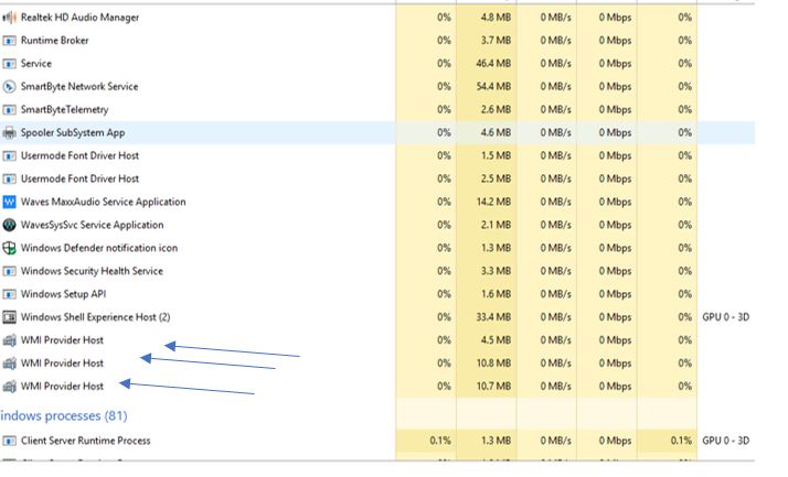 Task manager show multiples of the same process running - Microsoft Q&A