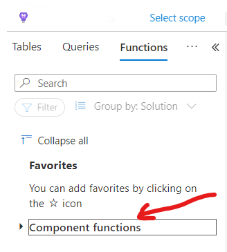 Is there to programmatically modify saved component functions in an app insights resource ...