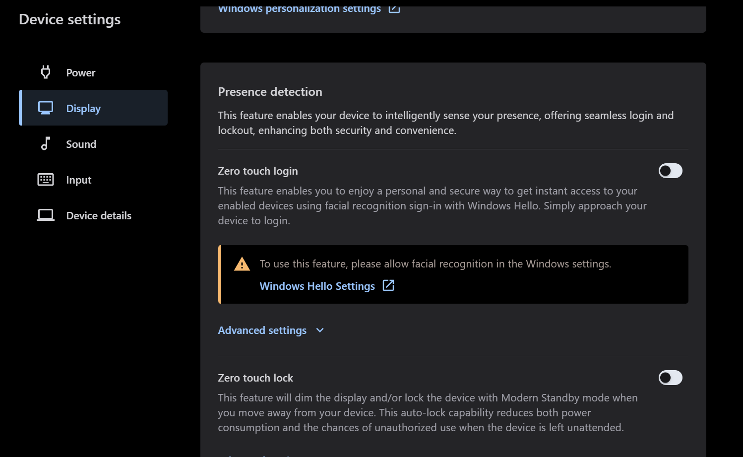 Windows 11 Pro Facial Recognition not working - Microsoft Q&A