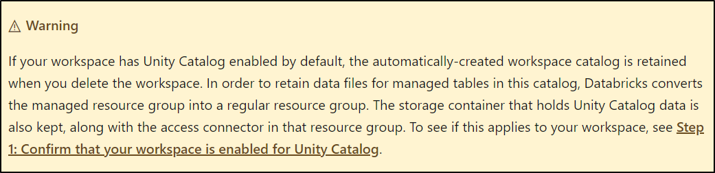 How can I delete my Azure Databricks workspace when the workspace resource has already been ...