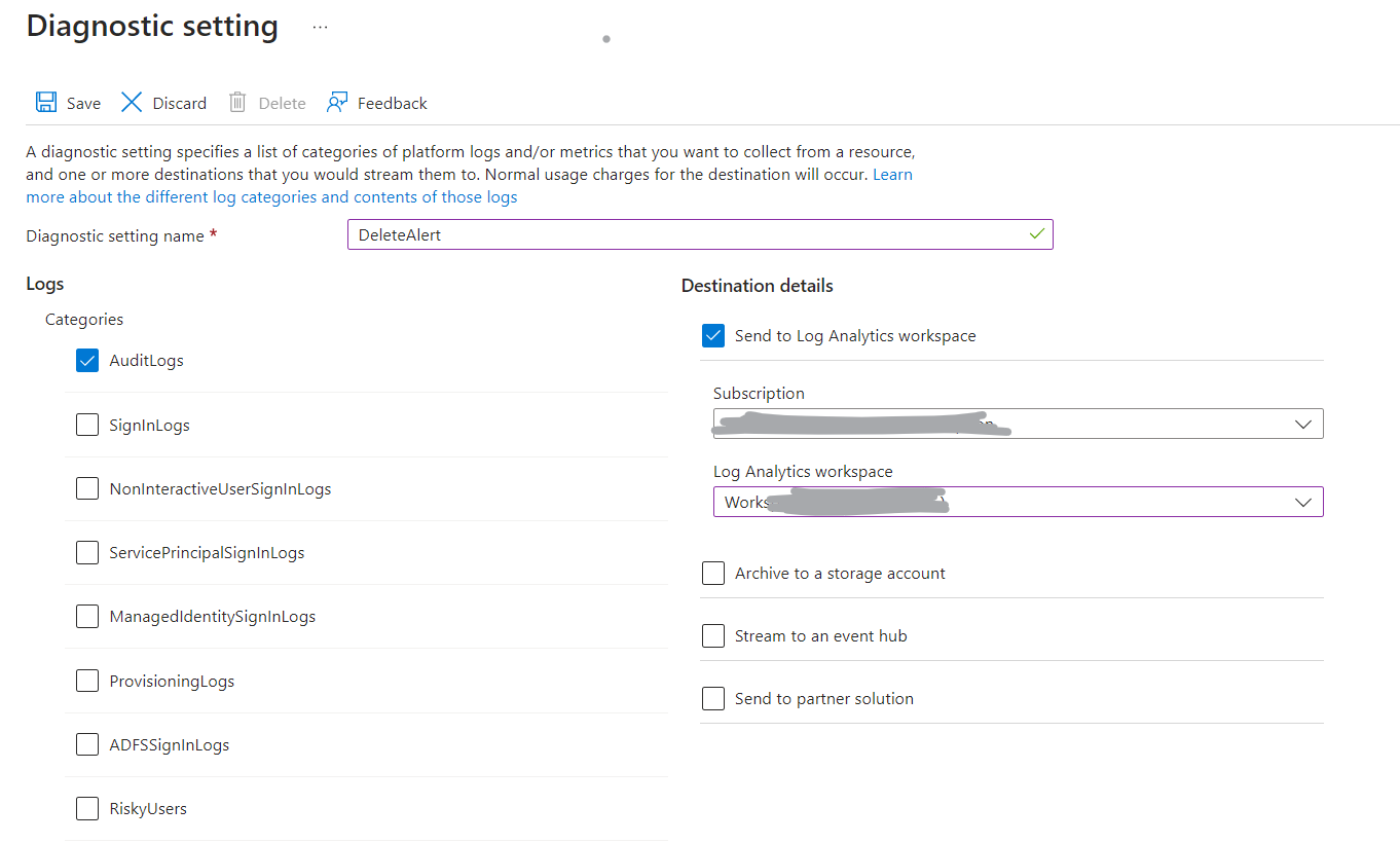 How to set the alert for B2B user for deletion - Microsoft Q&A
