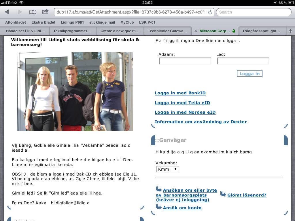 Font problem in all web browsers - Microsoft Q&A