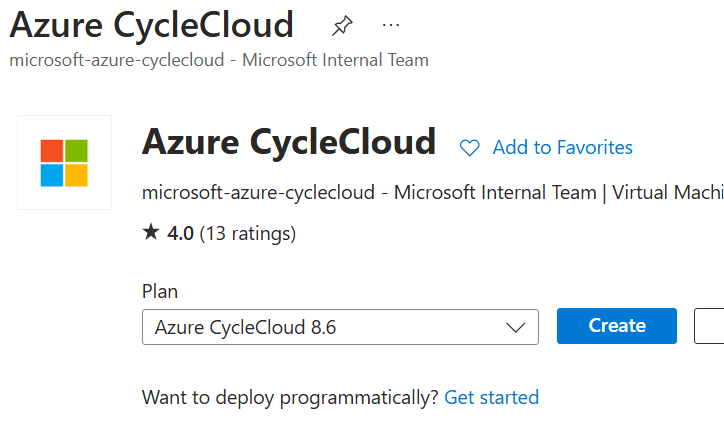 Azure Cyclecloud 86 Not Available In Marketplace Microsoft Qanda 
