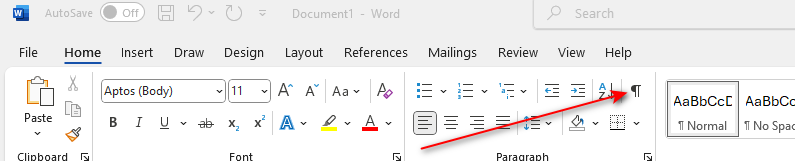 Why are all my docs showing paragraph symbol? - Microsoft Q&A