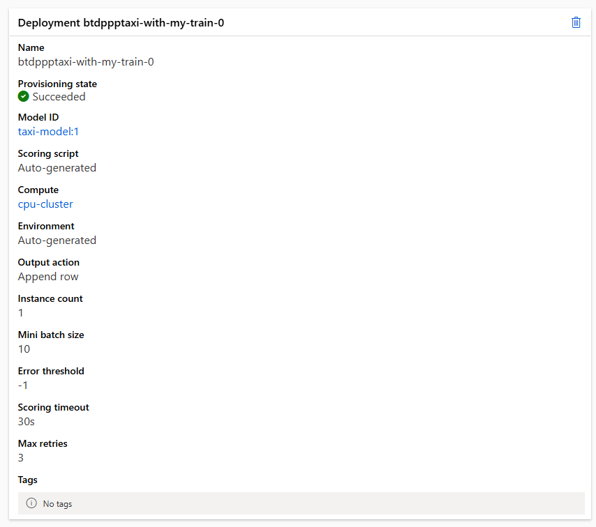 How to create pipeline component deployment to batch endpoint with Bicep?. - Microsoft Q&A