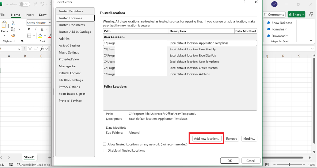 Excel: How do I enable macros on my workbook (I have tried everything ...