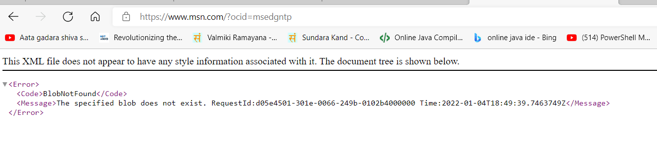 MSN.com wont load any Links - Microsoft Q&A