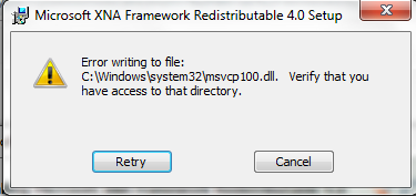 Microsoft XNA Framework Redistributable 4.0 unable to be downloaded - Microsoft Q&A