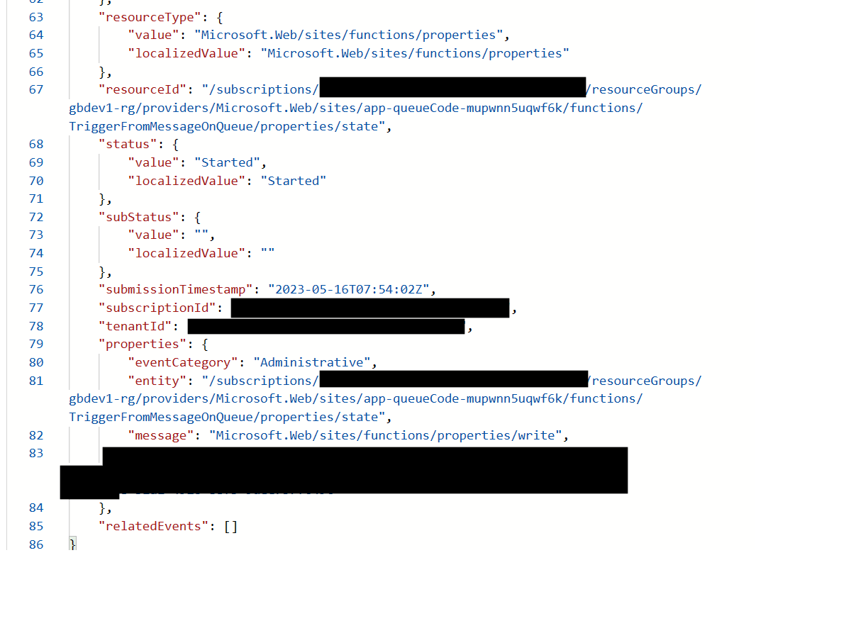 How To Create A Alert If Someone Is Disabling Any Function From My Function App Microsoft Qanda