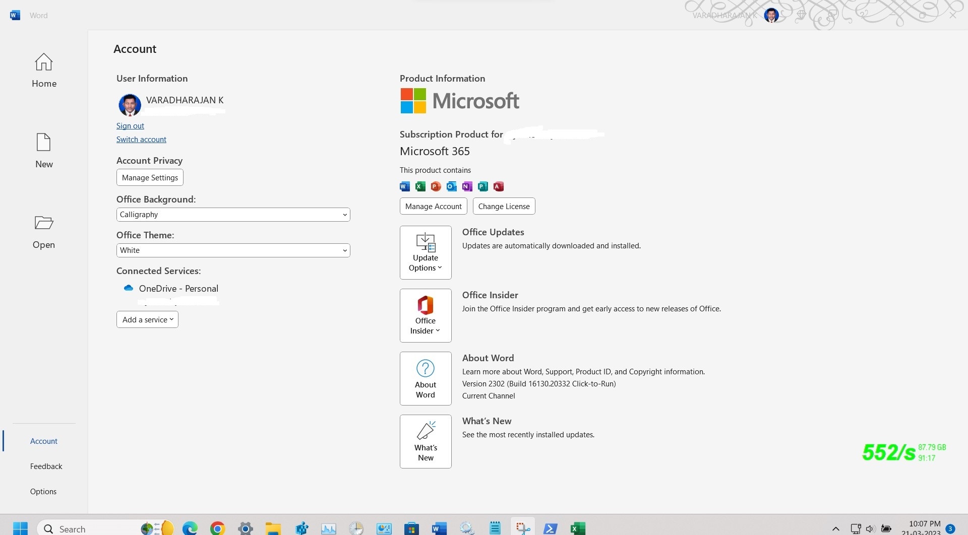 Microsoft Released Update v2302 ( build 16130.20332 click to run ...