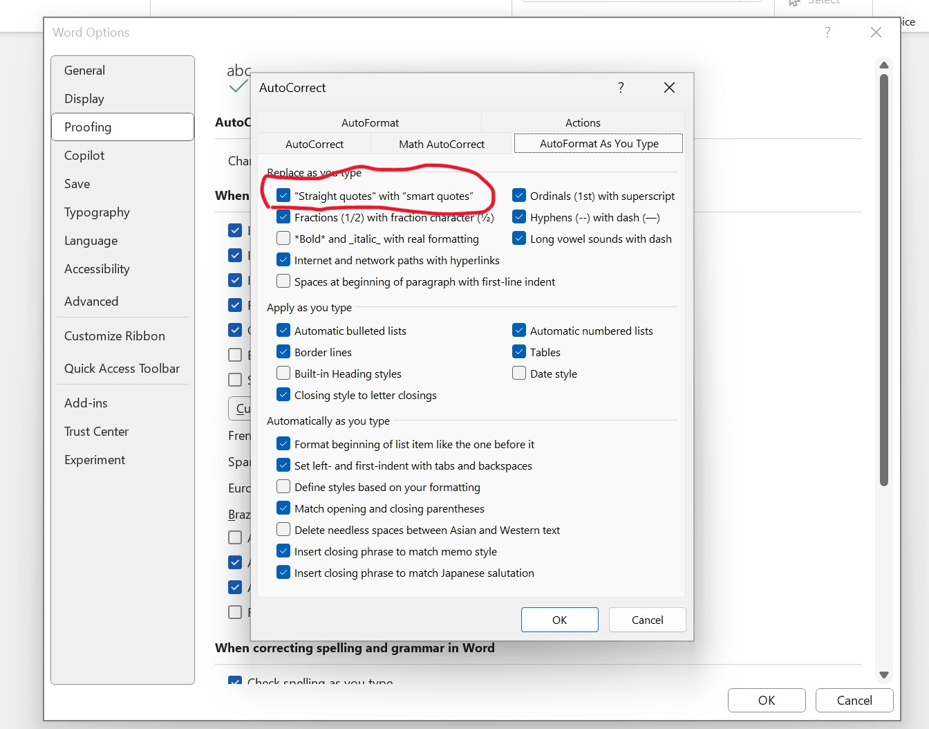 Installed on new laptop. My options and formatting are different. (Was ...