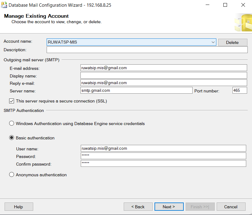 sql server not sending Gmail - Microsoft Q&A sql server not sending Gmail - Microsoft Q&A