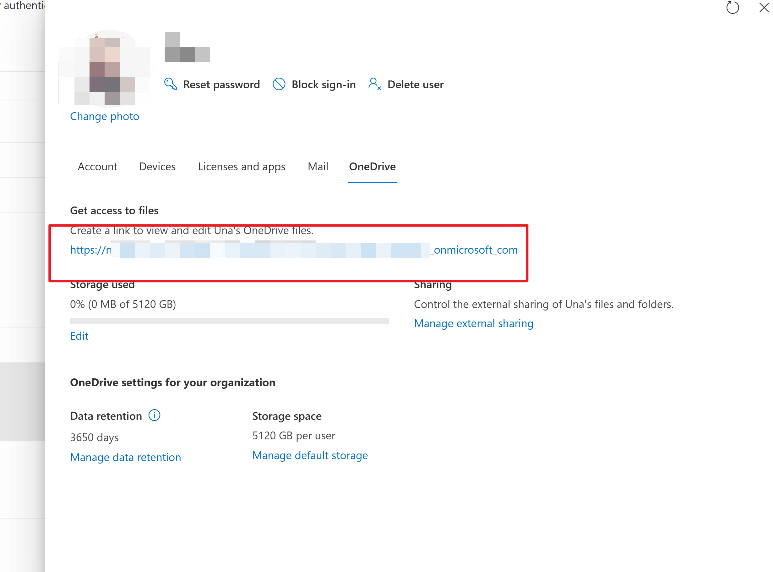 How to change the ownership for the deleted user onedrive account ...