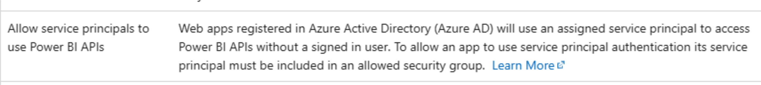 Authenticating with Service Principal Credential - SQL Power BI ...