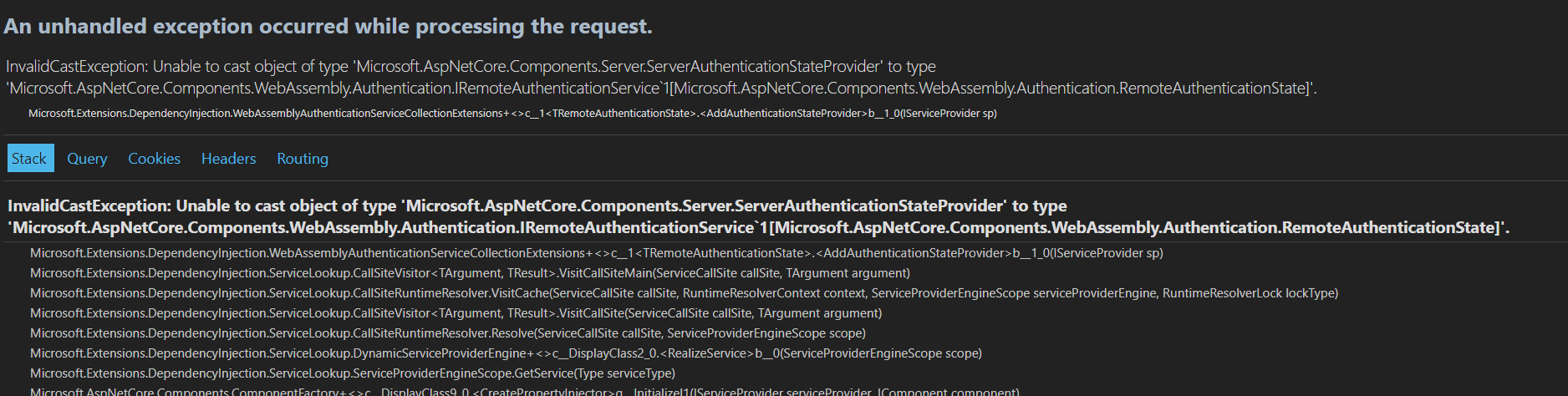 Issue with Authenticaion and Authorization in Blazor - Microsoft Q&A