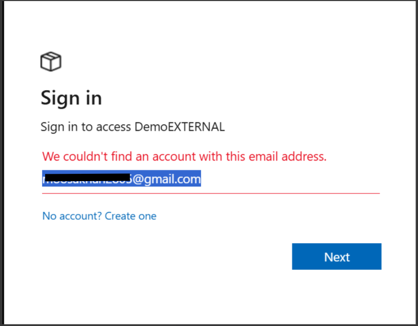 Microsoft Entra External ID Doesn't Allow Creating Account On User Flow ...