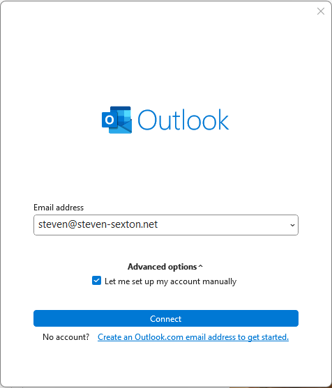 Outlook fails to set up an Exchange e-mail account - Microsoft Q&A