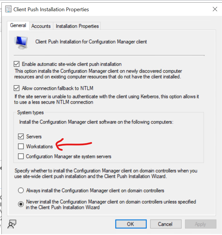SCCM - Intune - Configuration Manager clients want to re-install - Microsoft Q&A