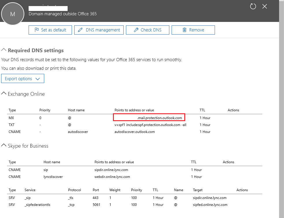 MX records differences - Microsoft Q&A