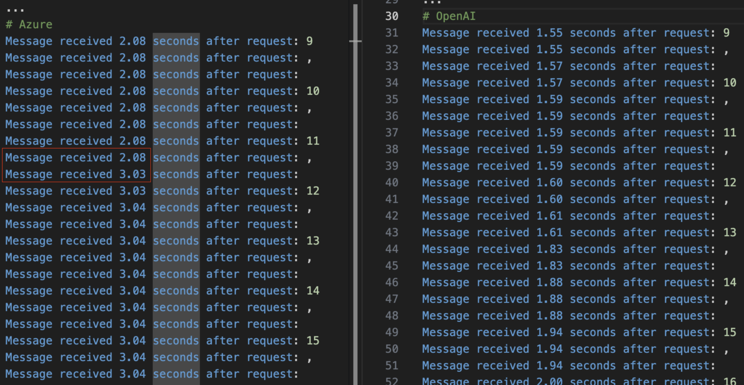 Azure GPT4o stream sends chunks at once in a short time with not good ... Azure GPT4o stream sends chunks at once in a short time with not good ...