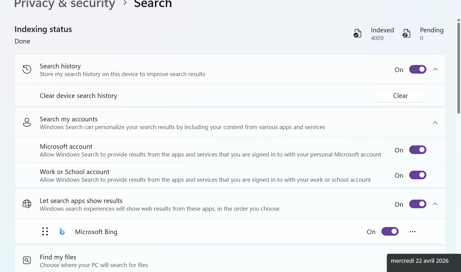 search highlight option not available on my computer using windows 11 ...