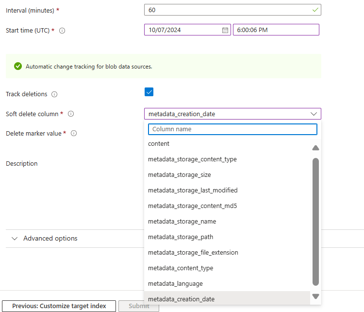 Custom metadata key not detected in indexer - Microsoft Q&A