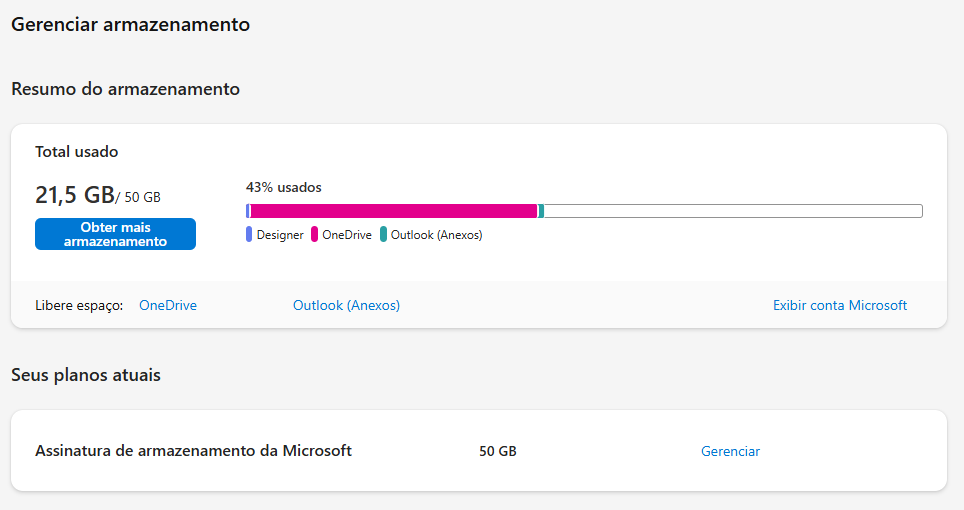 OneDrive (Windows 11) shows a storage full error despite available ...