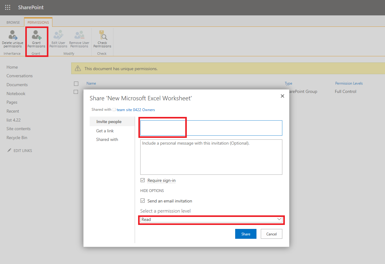 Sharepoint Read Only Access - Excel file with slicers/filters? - Microsoft Q&A