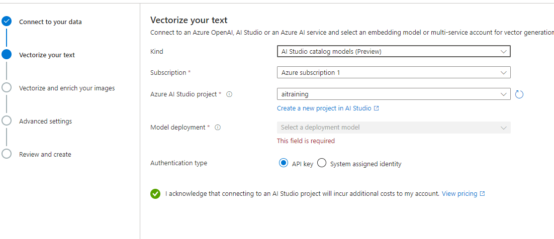 Azure OpenAI Embeddings model not available in the dropdown - Microsoft Q&A
