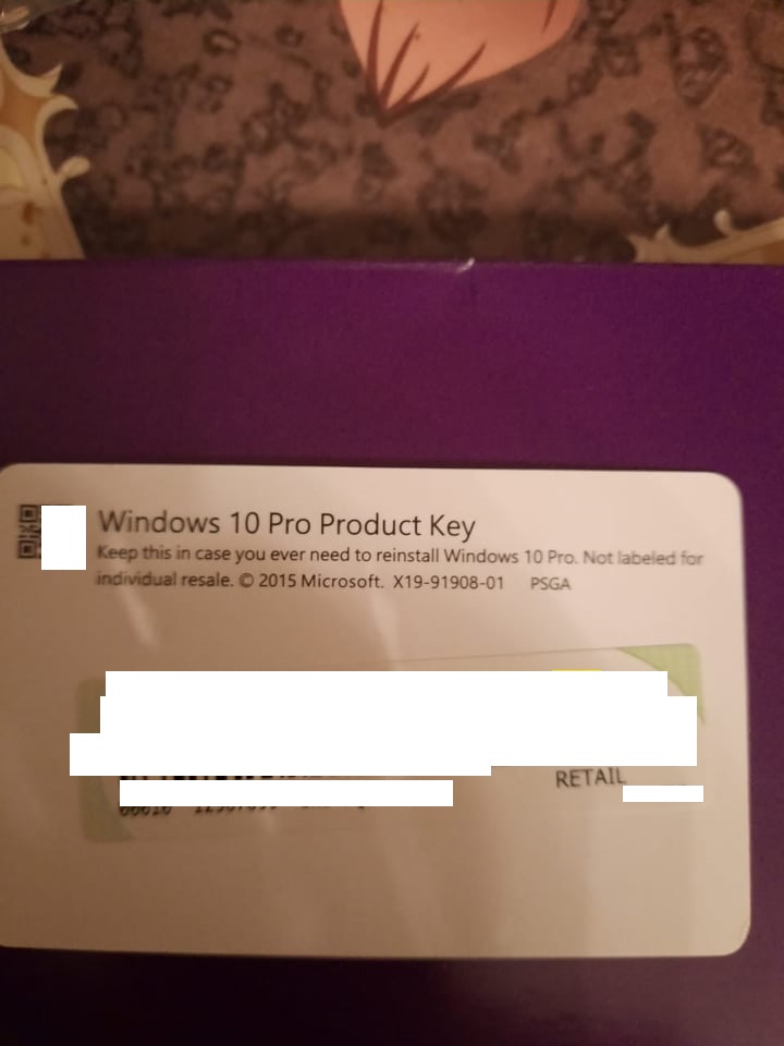 windows 10 pro key genuine or not - Microsoft Q&A