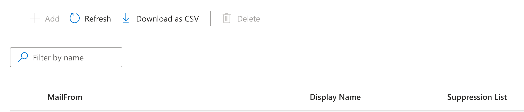 Unable add multiple MailFrom addresses on Azure Email Service ... Unable add multiple MailFrom addresses on Azure Email Service ...