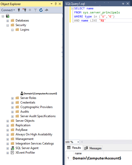 Does Microsoft Data Protection Manager require the computer account of the DPM server to have a ...