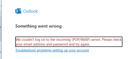 how to fix outlook problem - Microsoft Q&A