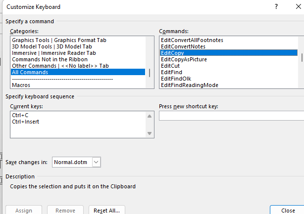 Keyboard shortcuts in Office LTSC Professional Plus 2021 - Microsoft Q&A