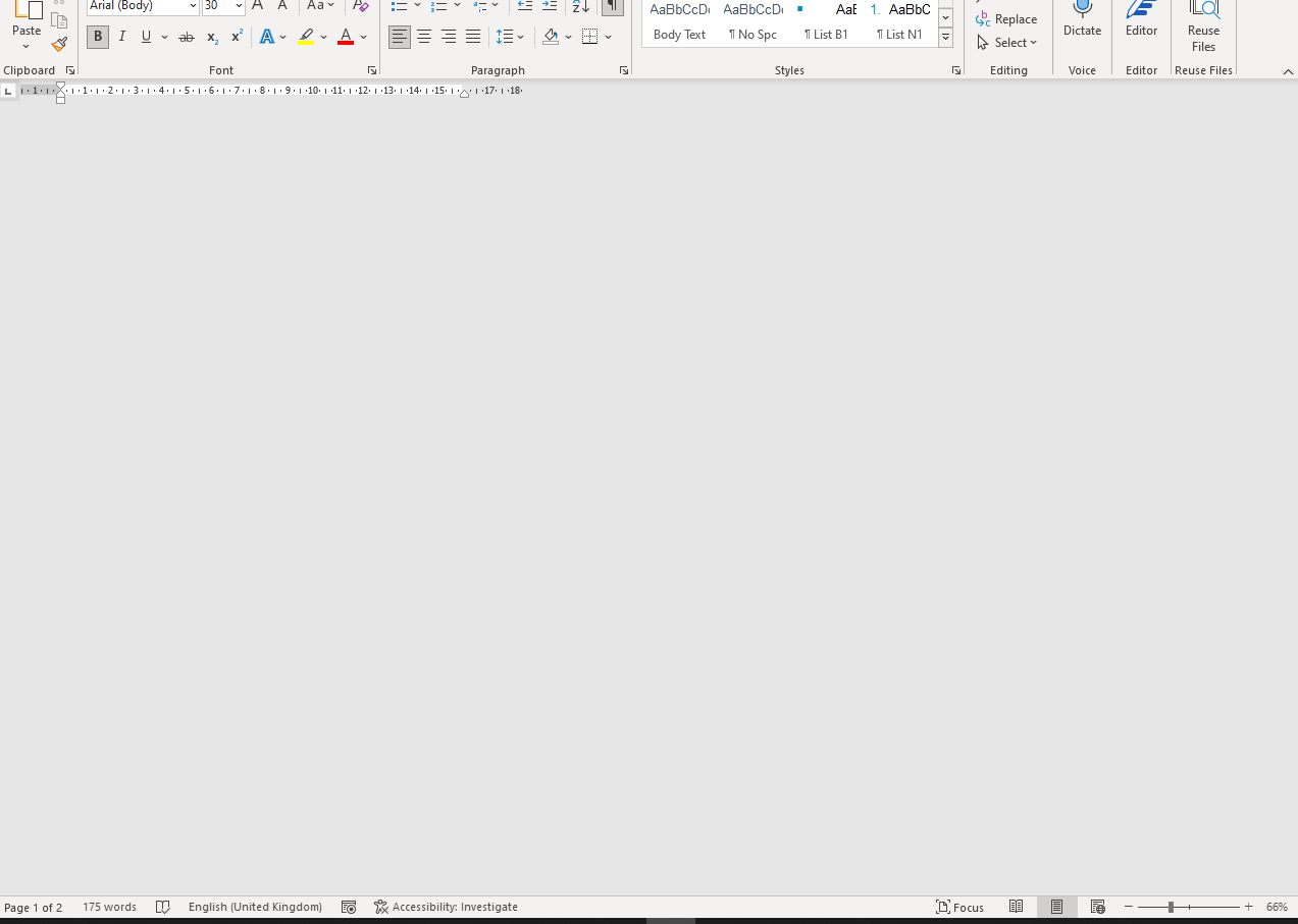 Word doesn't render document when opened, if in One/Two Page view and ...