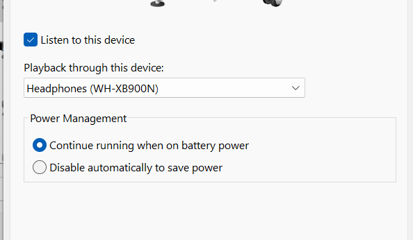 Listen to this Device option no longer working. - Microsoft Q&A