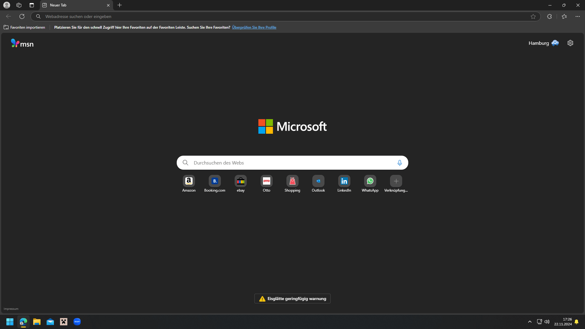 Microsoft Edge search bar is white in dark mode - Microsoft Q&A