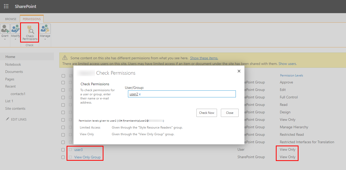 Set view only permissions on a document so users can't edit but can ...