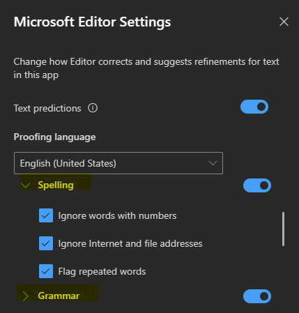 Spell check not available in new Outlook? - Microsoft Q&A