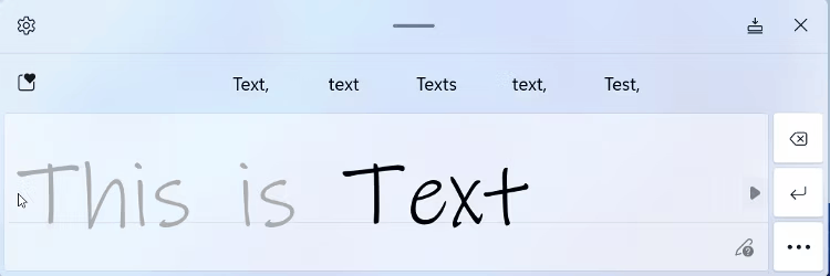 Can a touchscreen on a PC be used for handwriting keyboard input ...