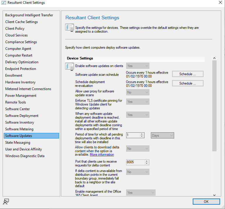 None of the Windows 10 device are apply Wsus reg key - Microsoft Q&A