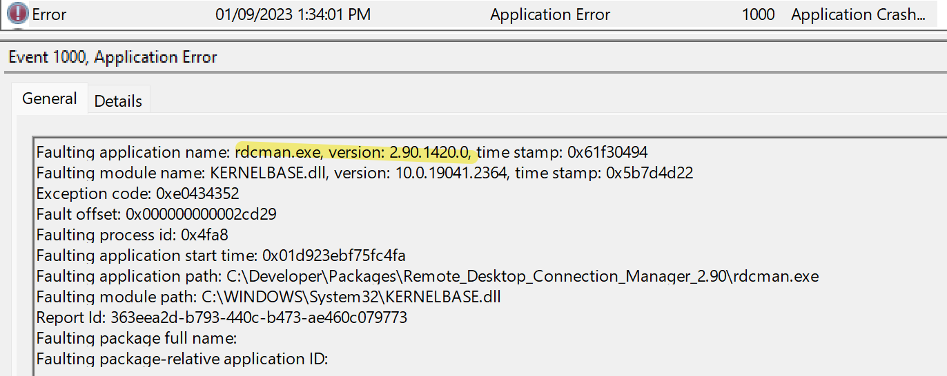 RDCMan Initialization error with incompatible mstscax.dll - Microsoft Q&A RDCMan Initialization error with incompatible mstscax.dll - Microsoft Q&A