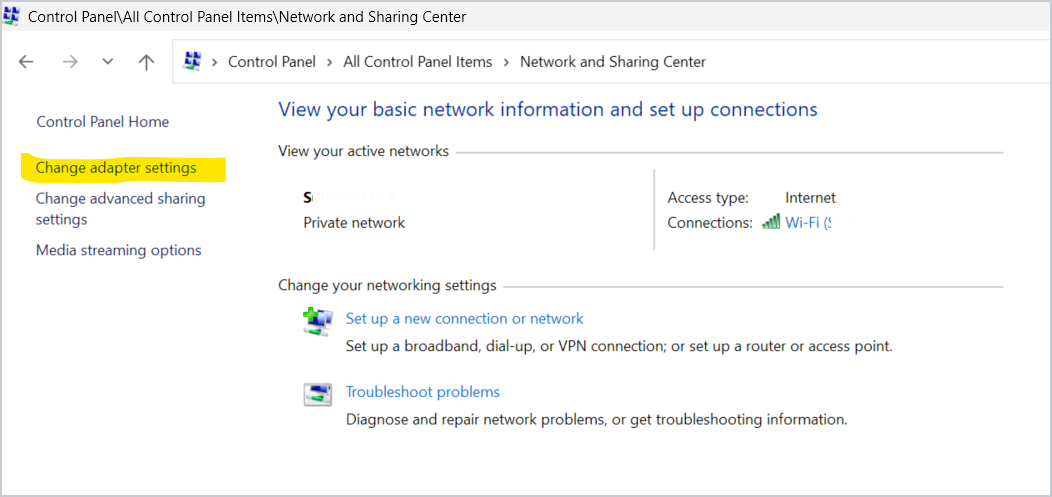 How do I change my username on initial startup access screen from 'User ...