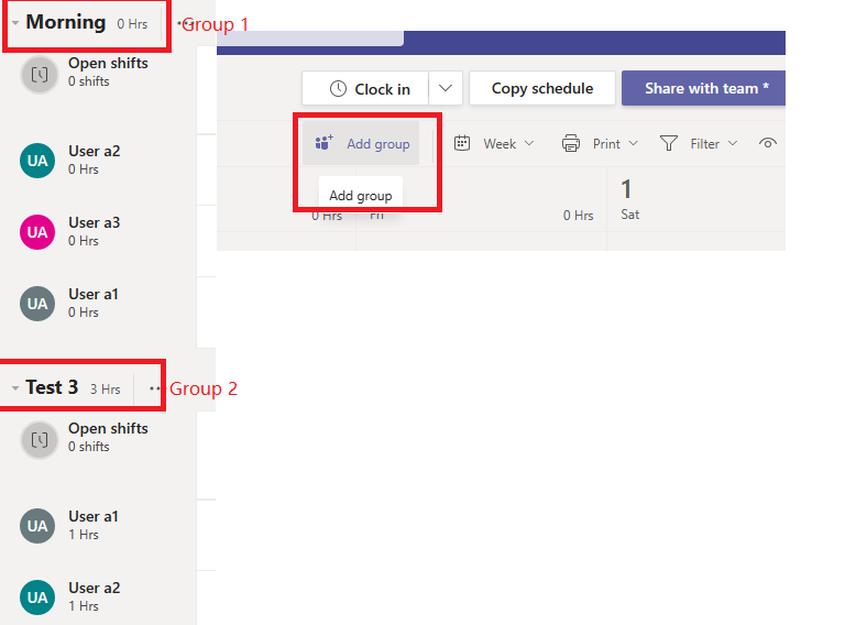 How to have different shifts app for different teams? - Microsoft Q&A