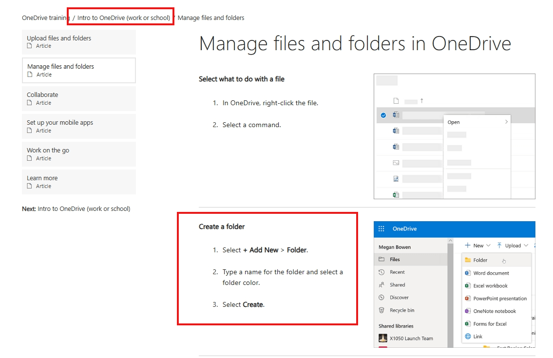 Color option missing from OneDrive folder - Microsoft Q&A