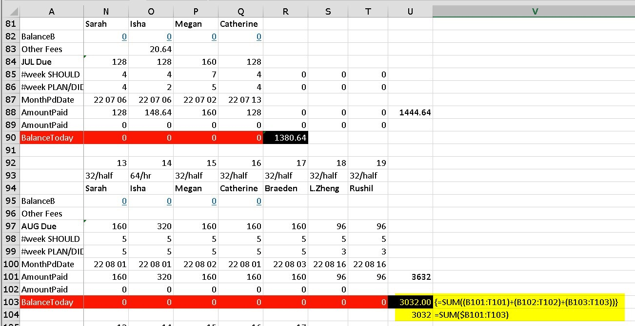 formula results in wrong sum - Microsoft Q&A